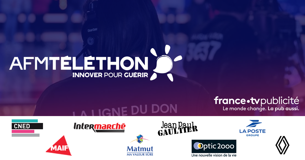 391 000 € de recettes publicitaires générées au profit du Téléthon 2021 ...