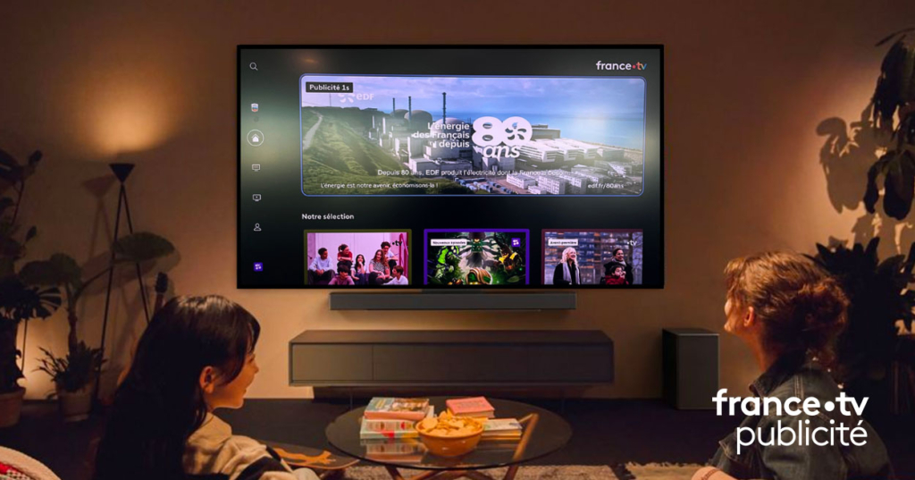 EDF inaugure le nouveau format CoverPlay CTV de FranceTV Publicité ...